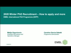 How to apply for the EMBL International PhD Programme